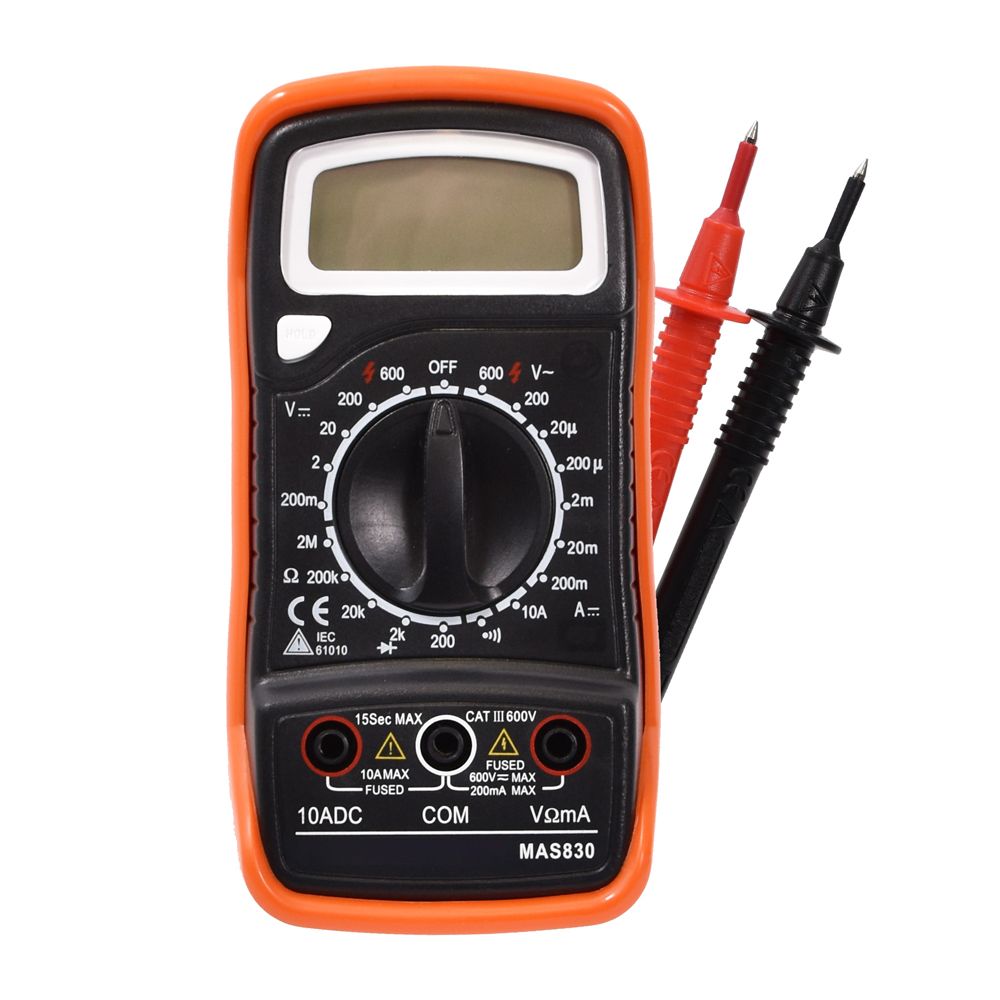 digital multimeter mas830b